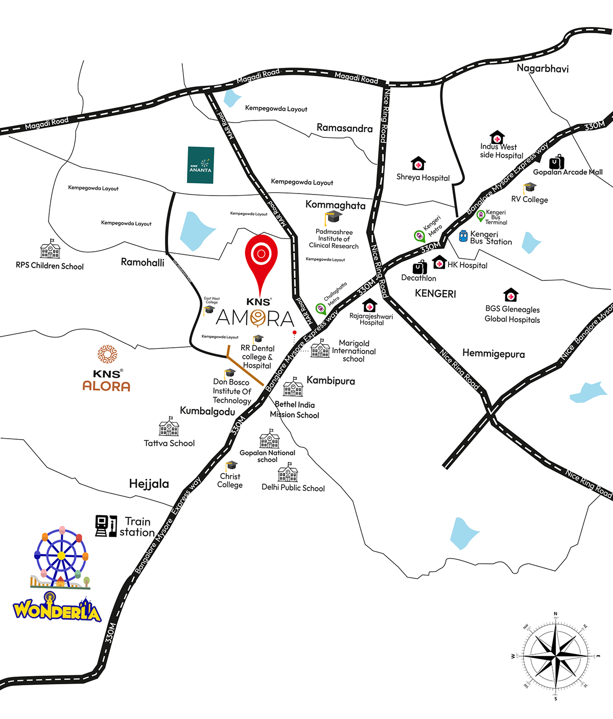 KNS Amora | Plots in Mysore Road